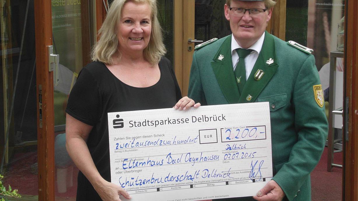 Schützenspende für Kinderhilfe | nw.de